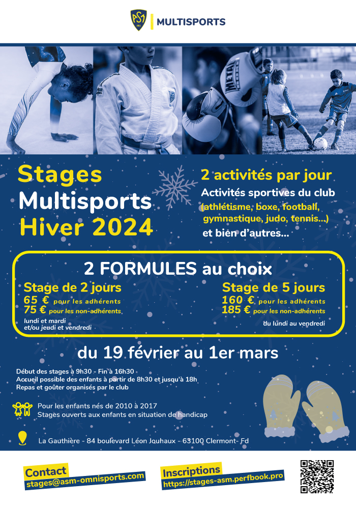 Les Stages ASM - Stages ASM